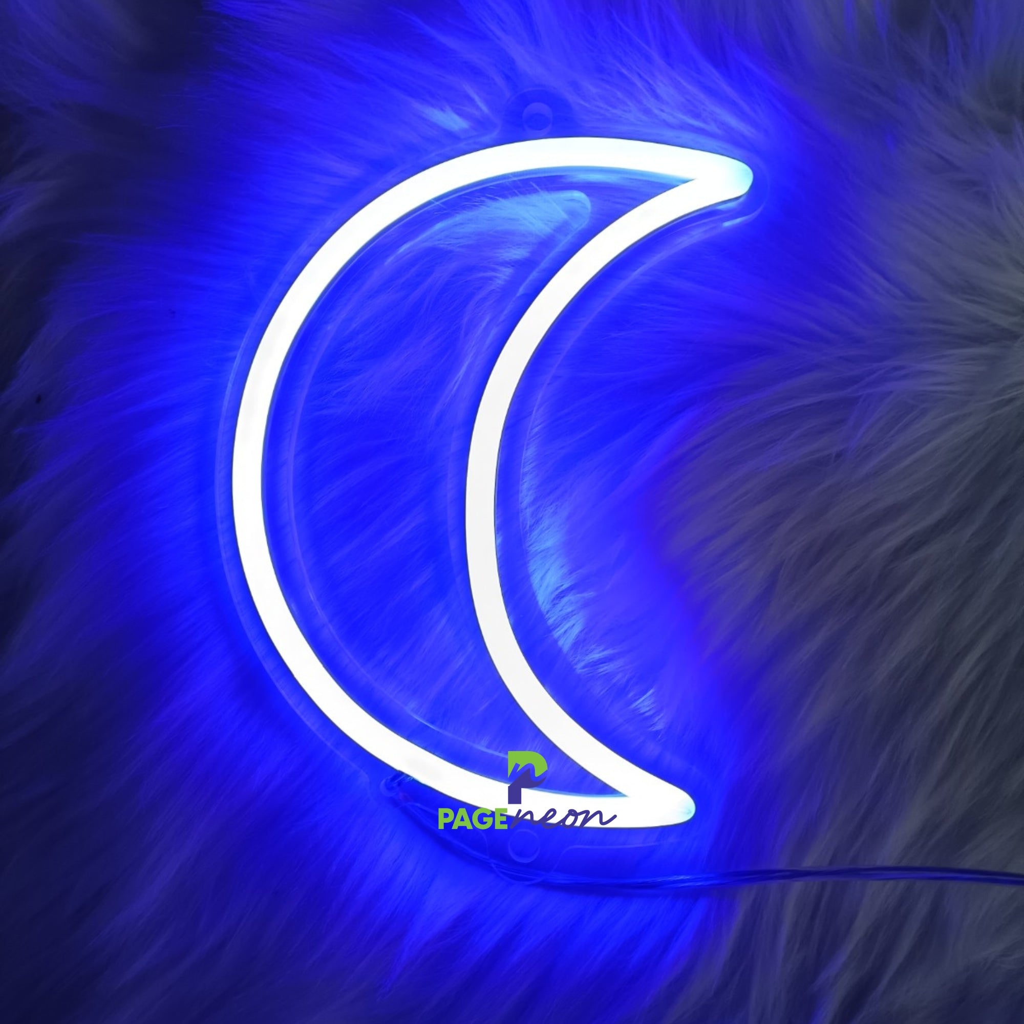 Blue Neon Sign Blue Electric Blue Neon Lights - PageNeon