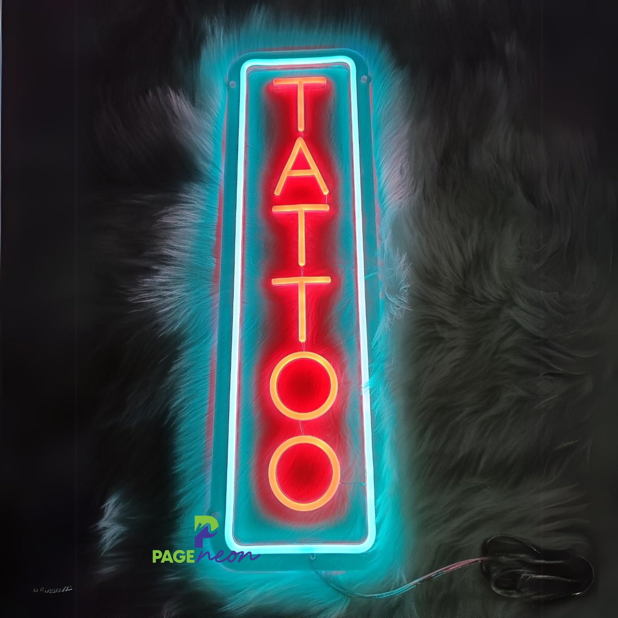Neon Sign Tattoo Piercing Neon Light - PageNeon