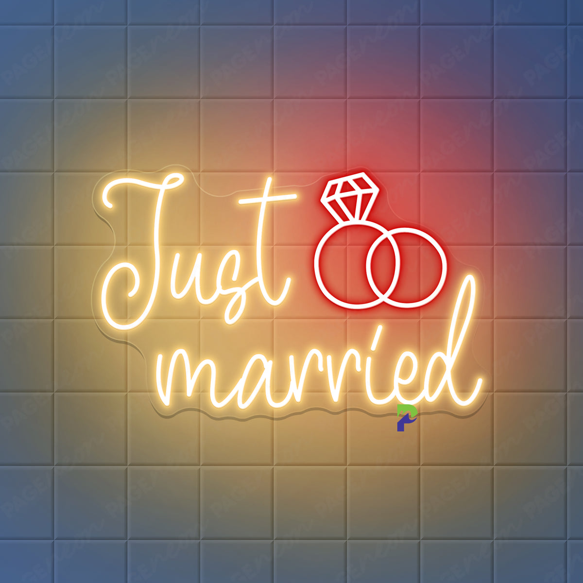 Neon Wedding Sign Led Light - PageNeon