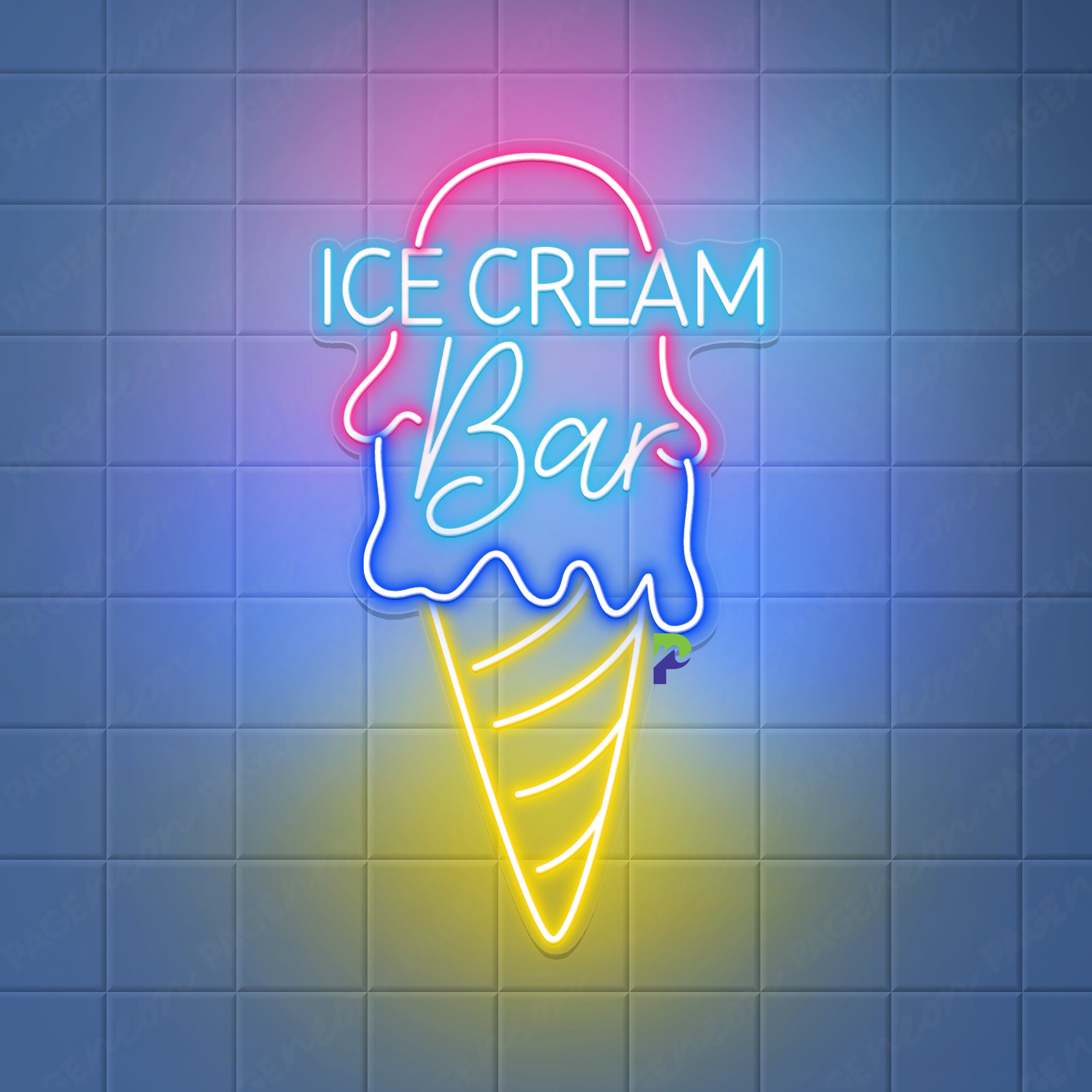 Ice Cream Bar Neon Sign Coffee Led Light - PageNeon