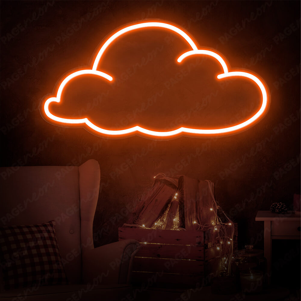 Cloud Neon Sign White Cloud Led Light - PageNeon