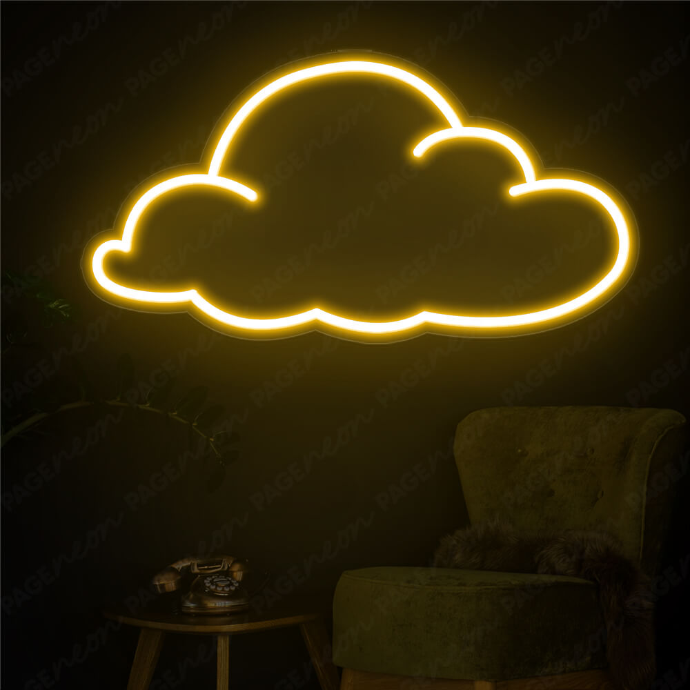 Cloud Neon Sign White Cloud Led Light - PageNeon