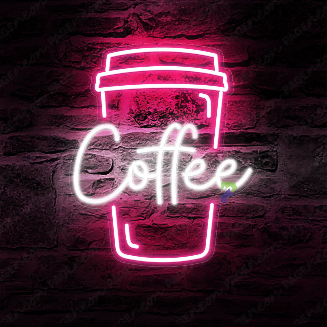 Neon Coffee Sign Coffee Cup LED Light - PageNeon